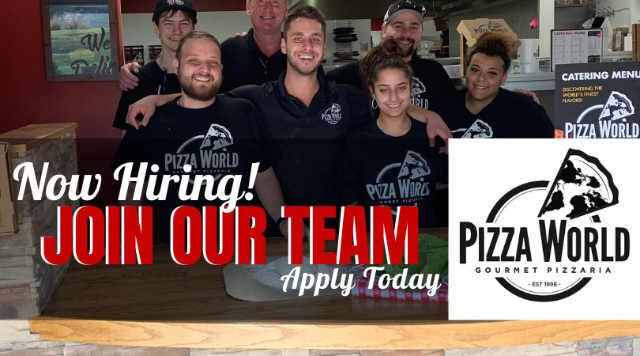 Apply for a Job at Pizza World in St. Louis, MO | StaffedUp