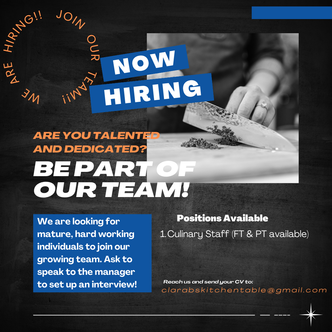 Clara B's Kitchen Table | StaffedUp