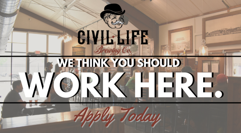 Apply for a Job at Civil Life Brewing Co. in St. Louis, MO | StaffedUp